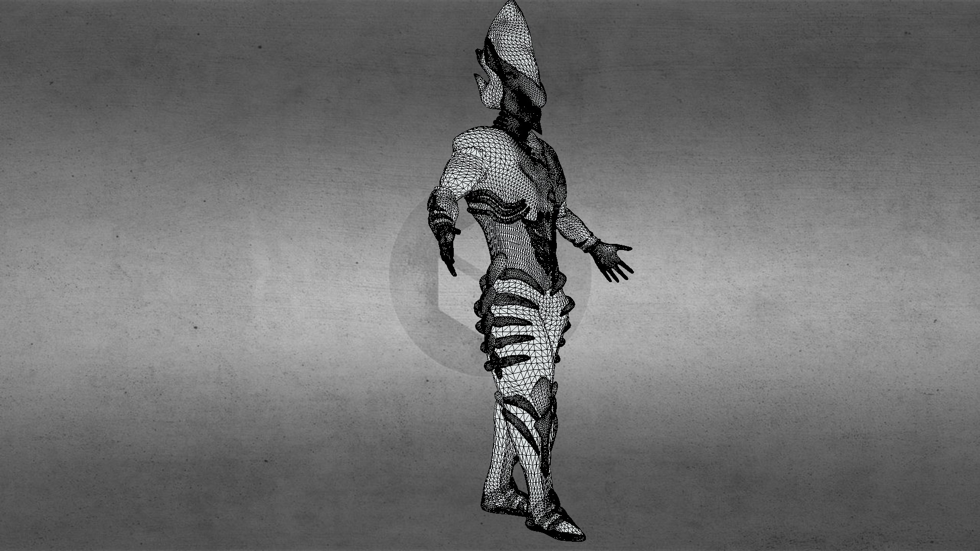 3D Flame Armor Demon - TurboSquid 2071993