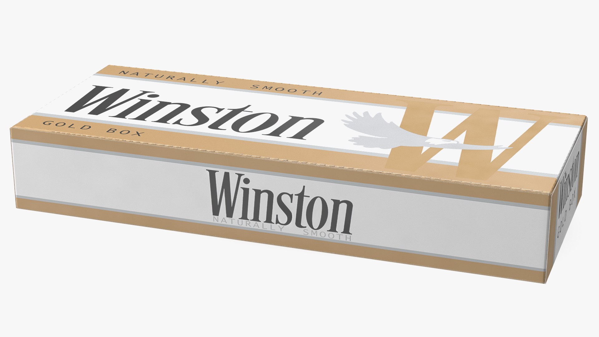Carton Cigarettes Box Winston 3D Model - TurboSquid 1943626