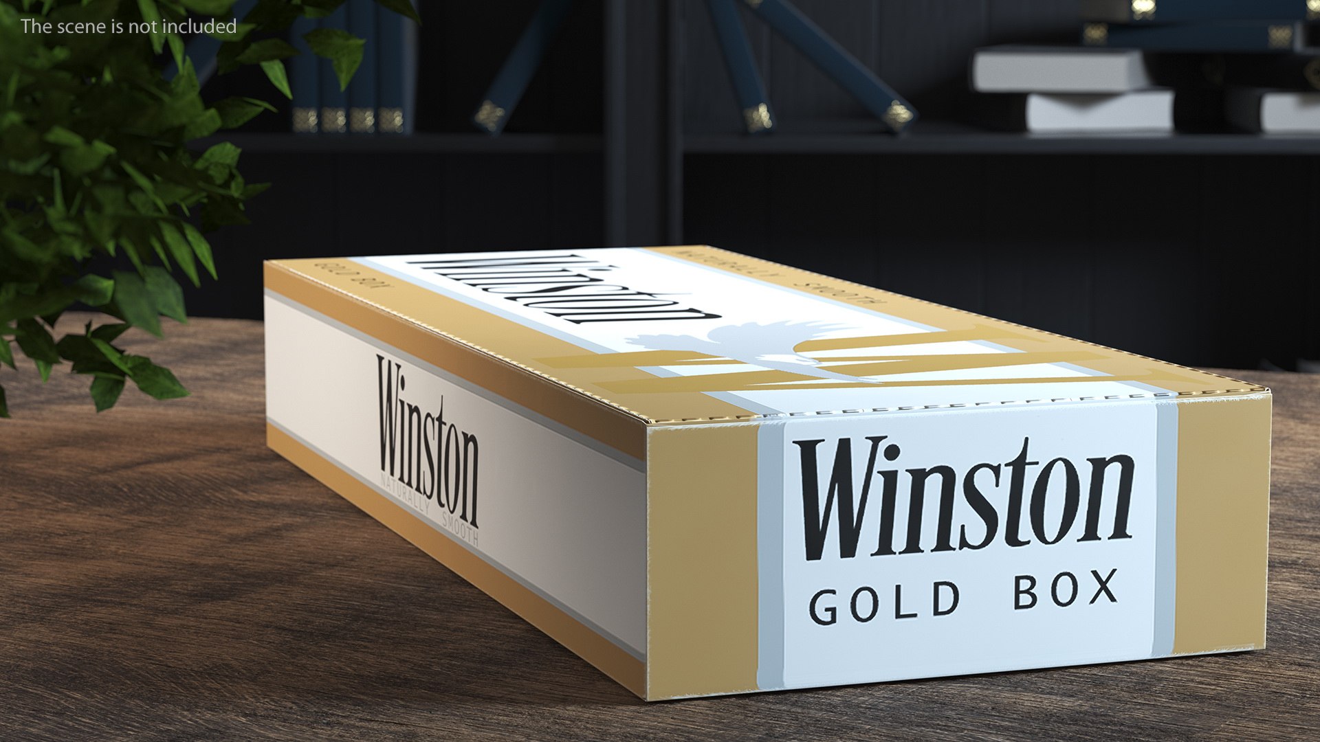 Carton Cigarettes Box Winston 3D Model - TurboSquid 1943626