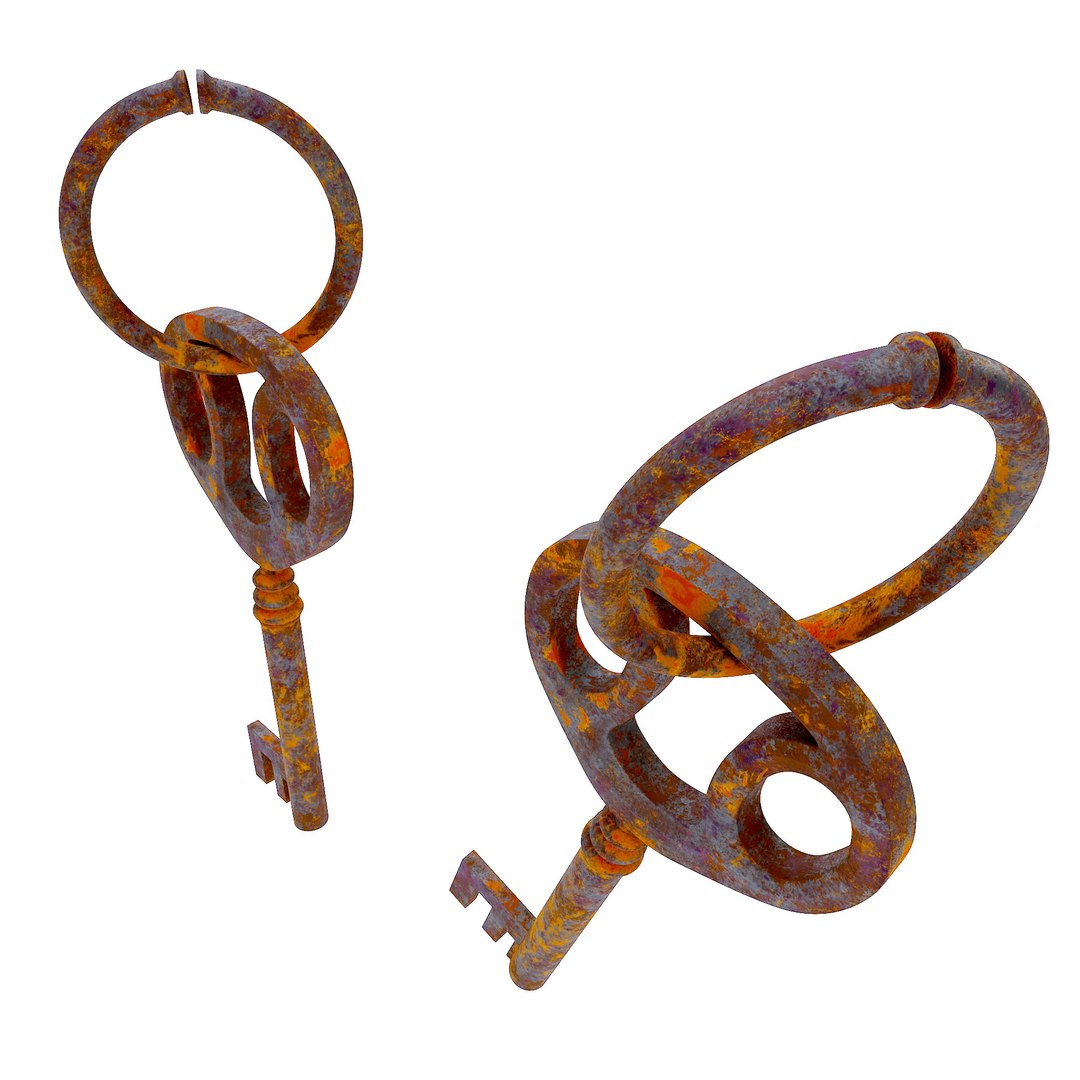 Old Rusty Key 3D Model - TurboSquid 1983273