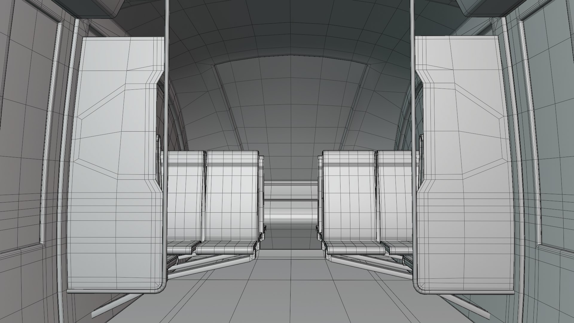 3D Model Train Interior - TurboSquid 1891736