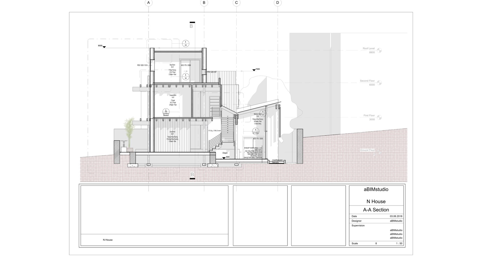Revit Project N House Model - TurboSquid 1293461