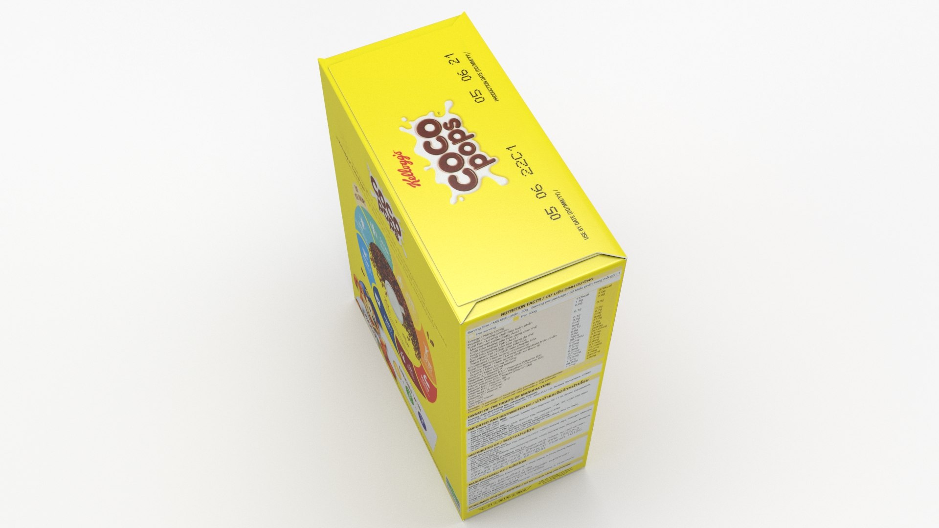 3D Kelloggs Coco Pops 25g - TurboSquid 1772483