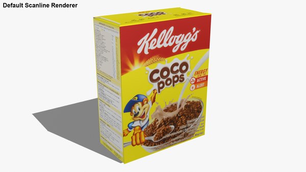 3D Kelloggs Coco Pops 25g - TurboSquid 1772483