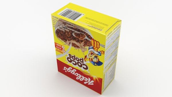 3D Kelloggs Coco Pops 25g - TurboSquid 1772483
