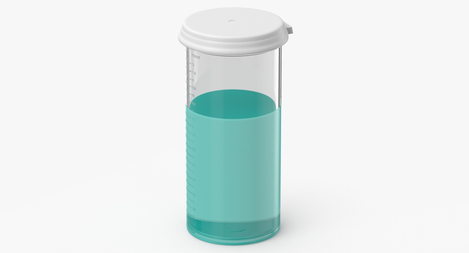 Pill Pod Vial 12dram 44ml Full 3D - TurboSquid 2049685