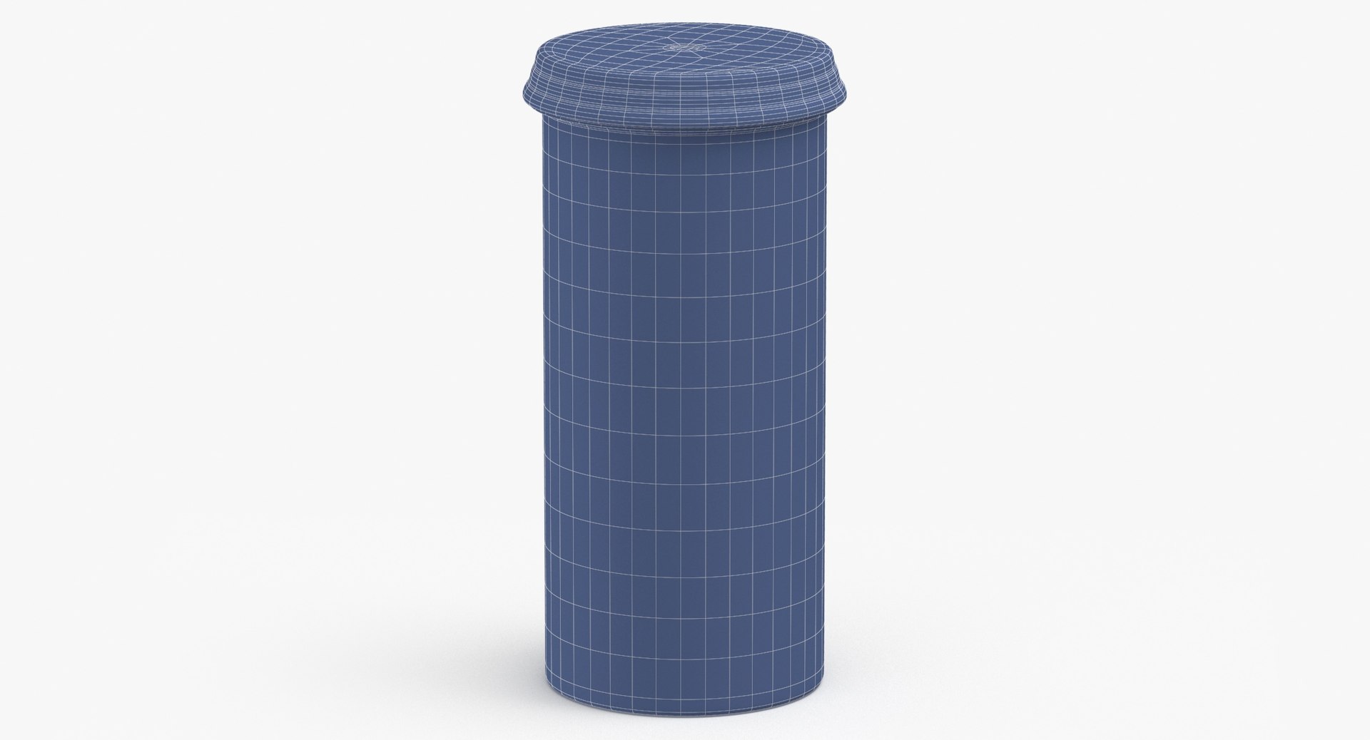 Pill Pod Vial 12dram 44ml Full 3D - TurboSquid 2049685