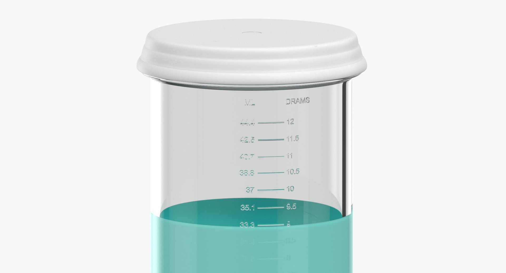 Pill Pod Vial 12dram 44ml Full 3D - TurboSquid 2049685