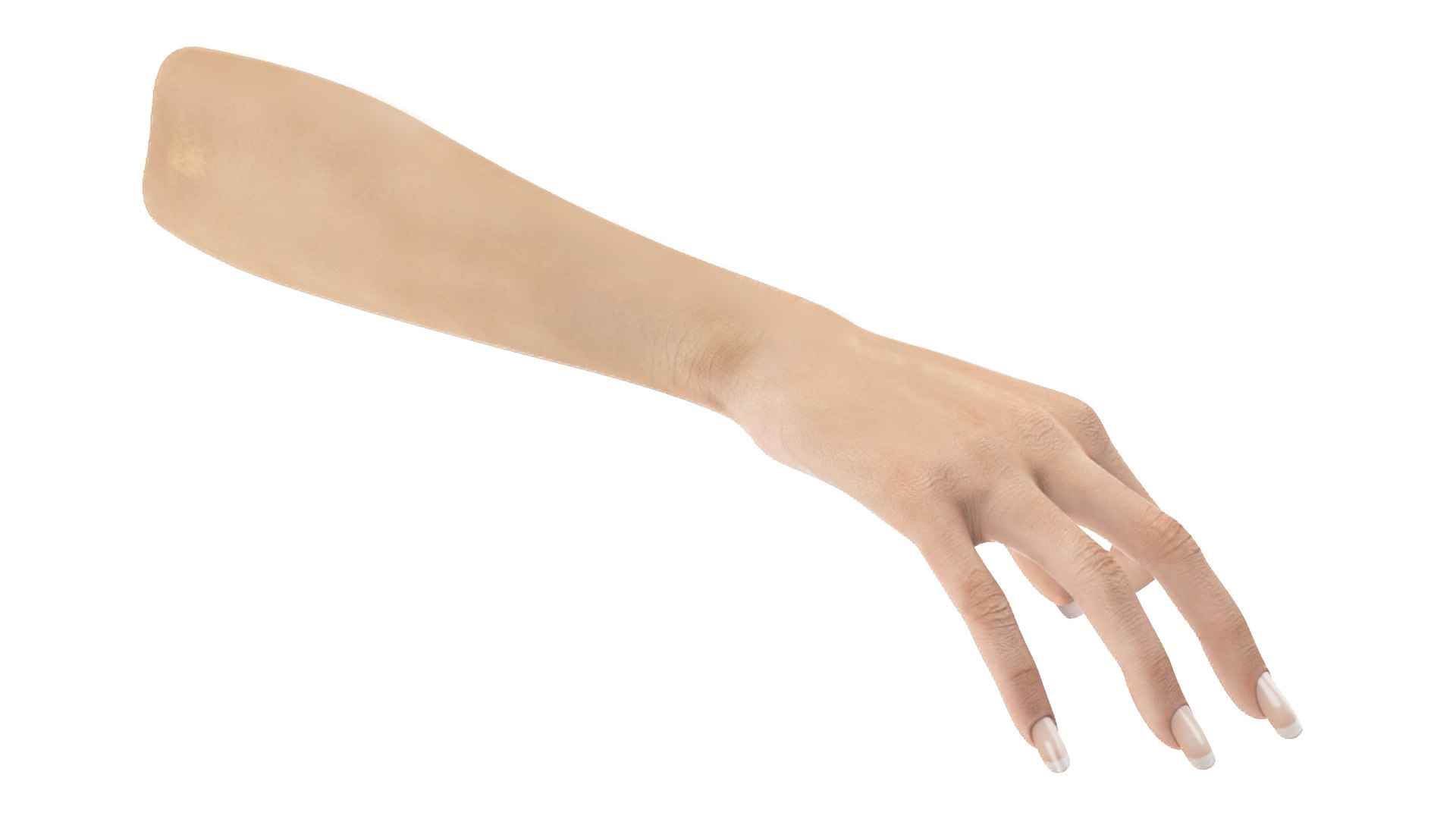 3D Olive Skin Female Hand OK Pose - TurboSquid 2193847