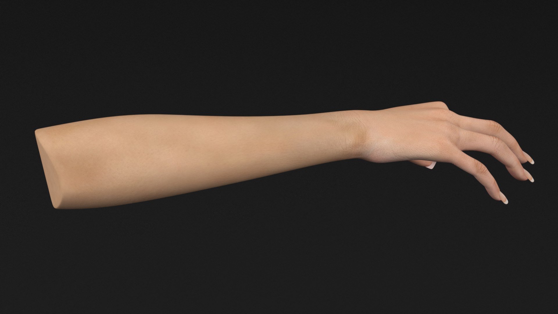 3D Olive Skin Female Hand OK Pose - TurboSquid 2193847