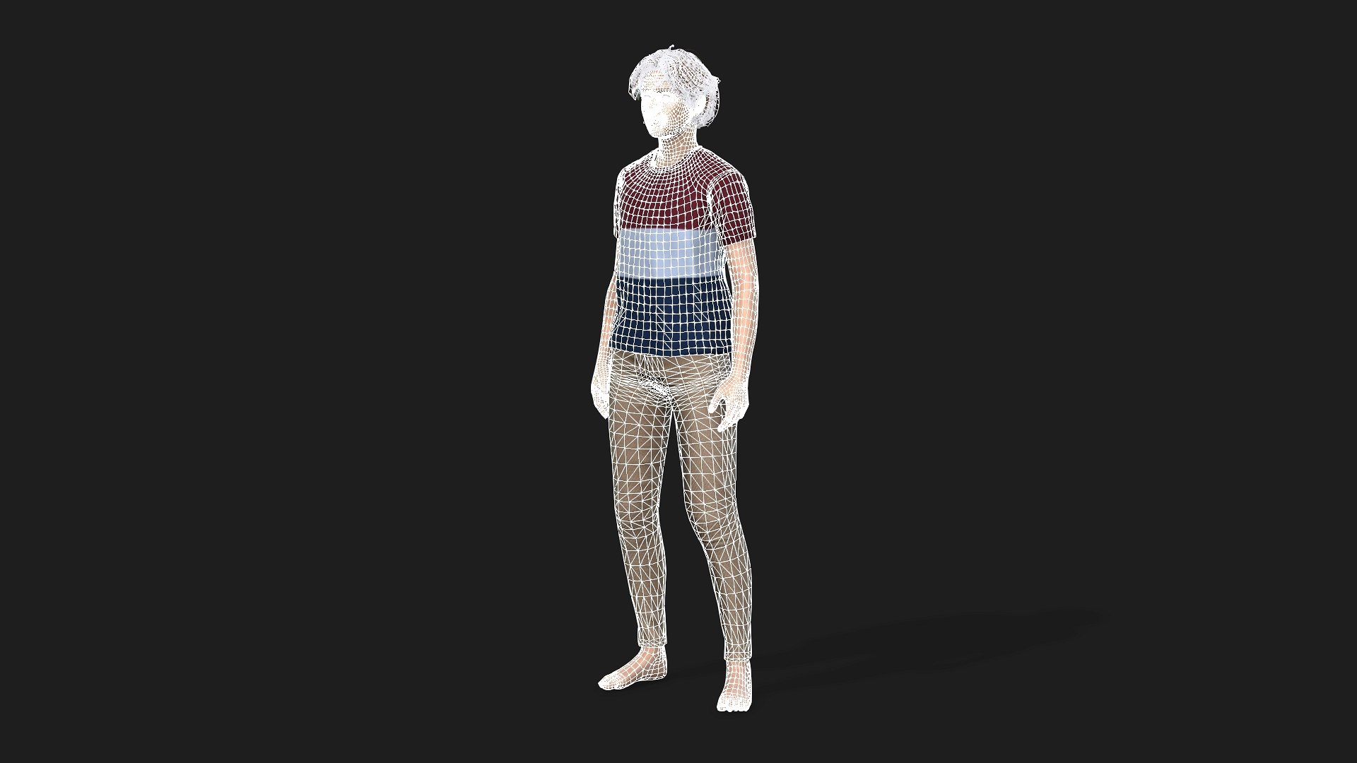 Realistic 3D Young Boy Character 3D Model - TurboSquid 2365446