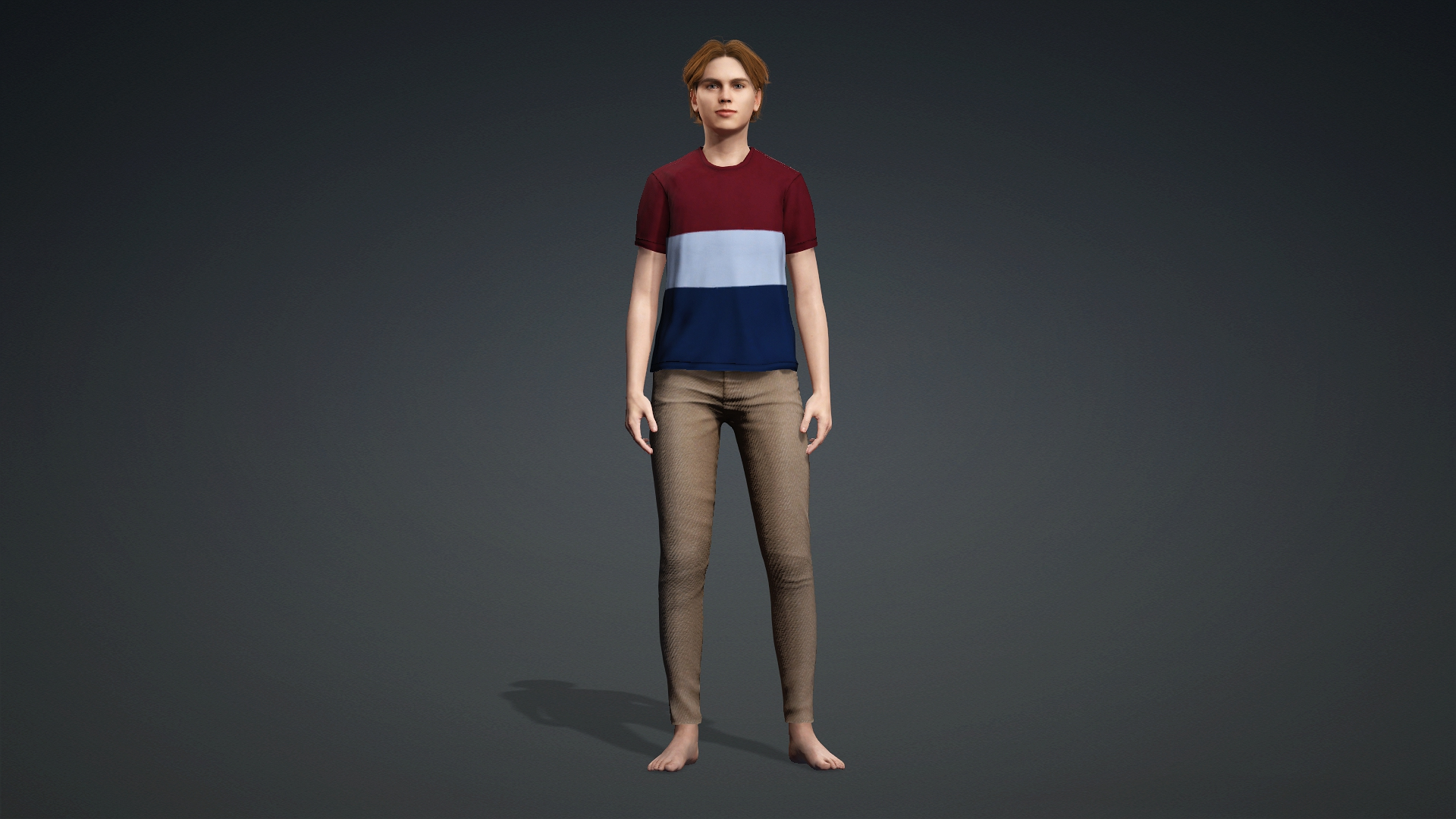 Realistic 3D Young Boy Character 3D Model - TurboSquid 2365446