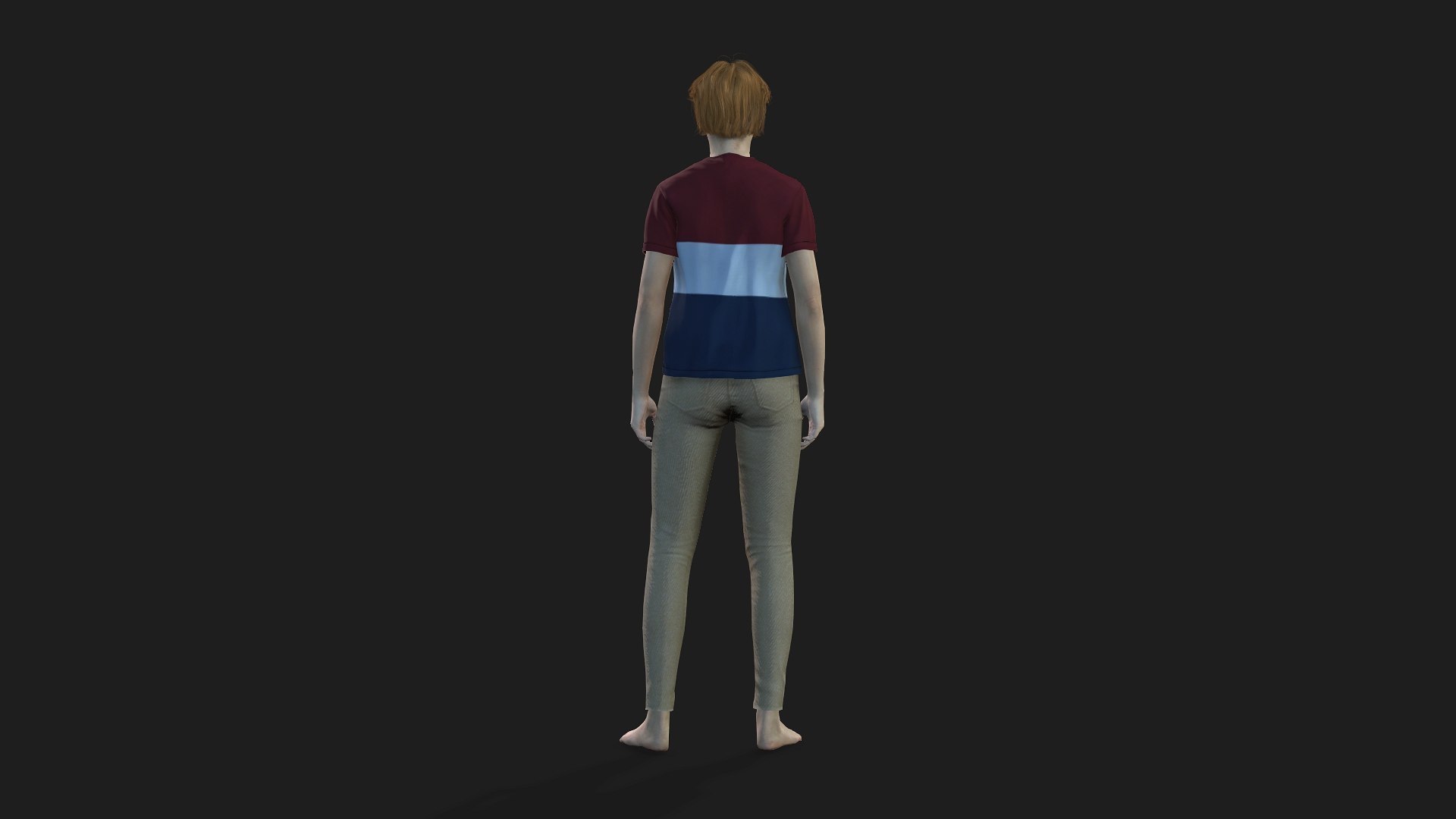 Realistic 3D Young Boy Character 3D Model - TurboSquid 2365446