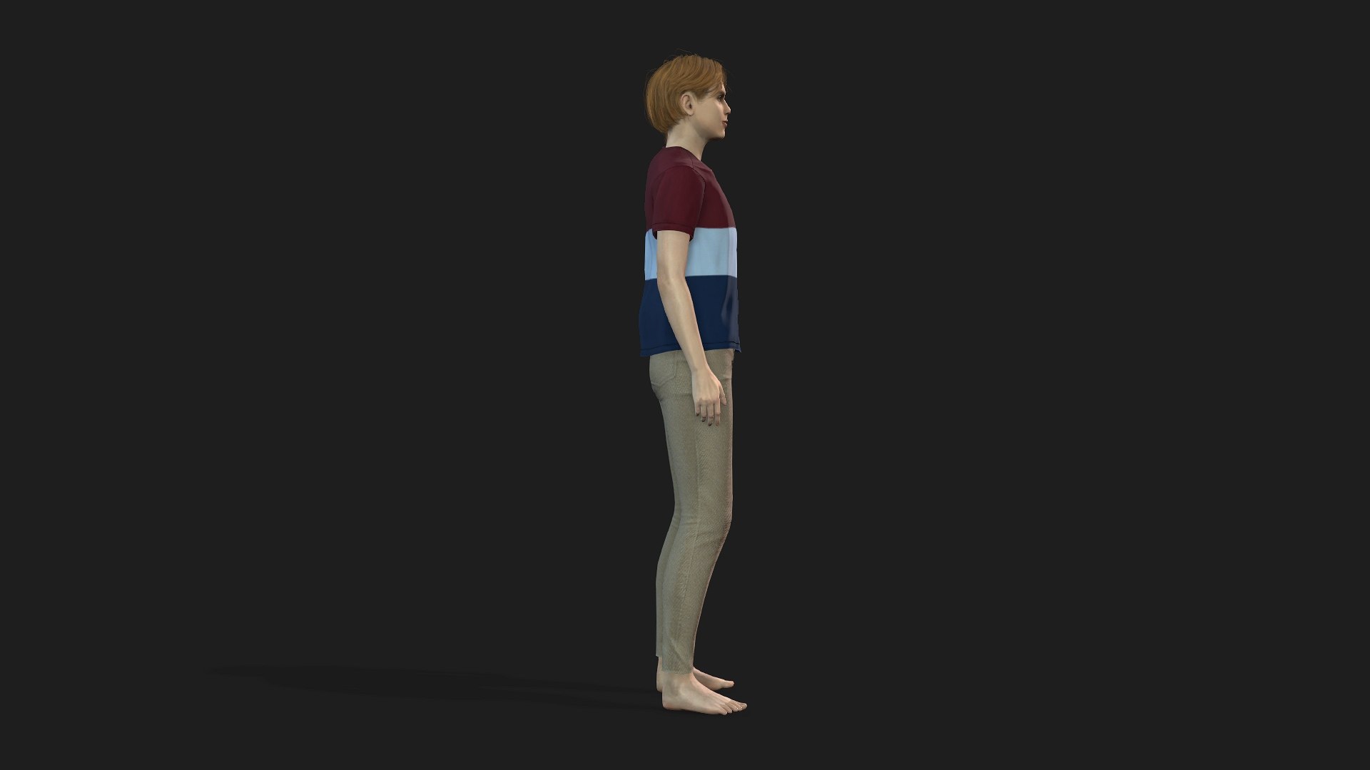 Realistic 3D Young Boy Character 3D Model - TurboSquid 2365446