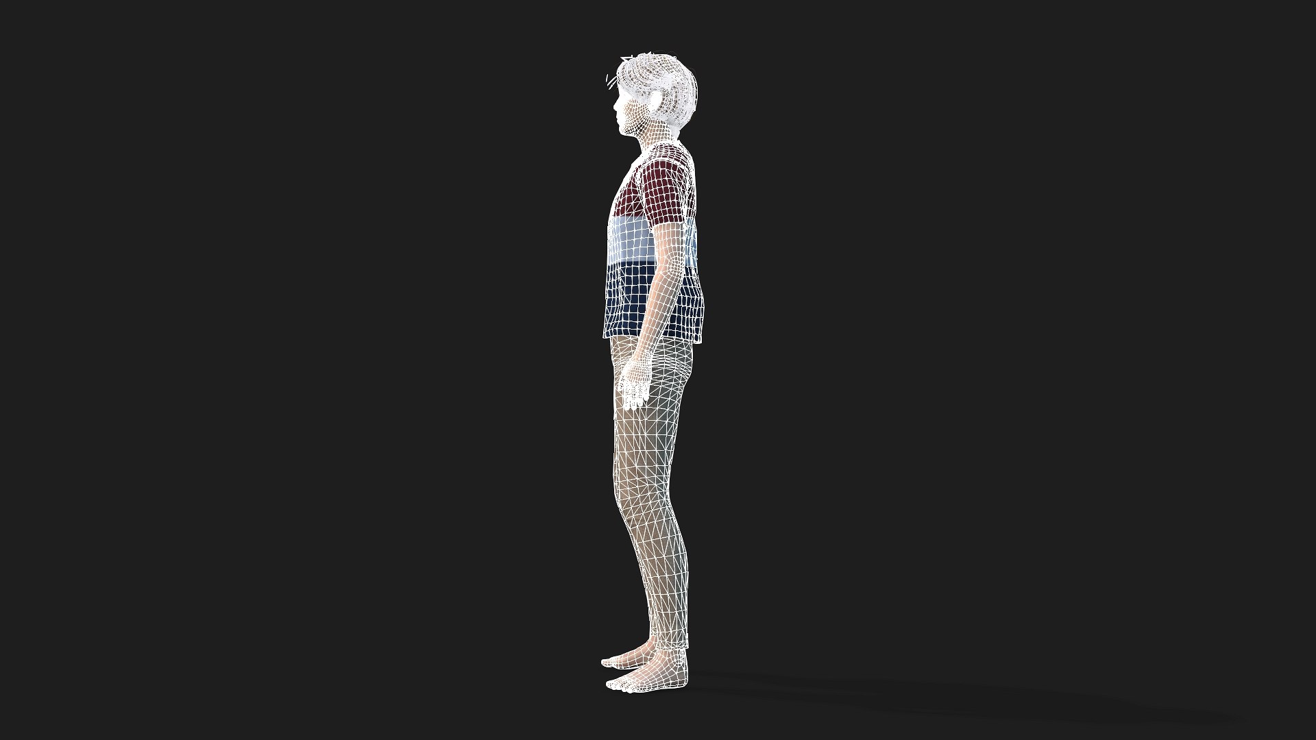 Realistic 3D Young Boy Character 3D Model - TurboSquid 2365446