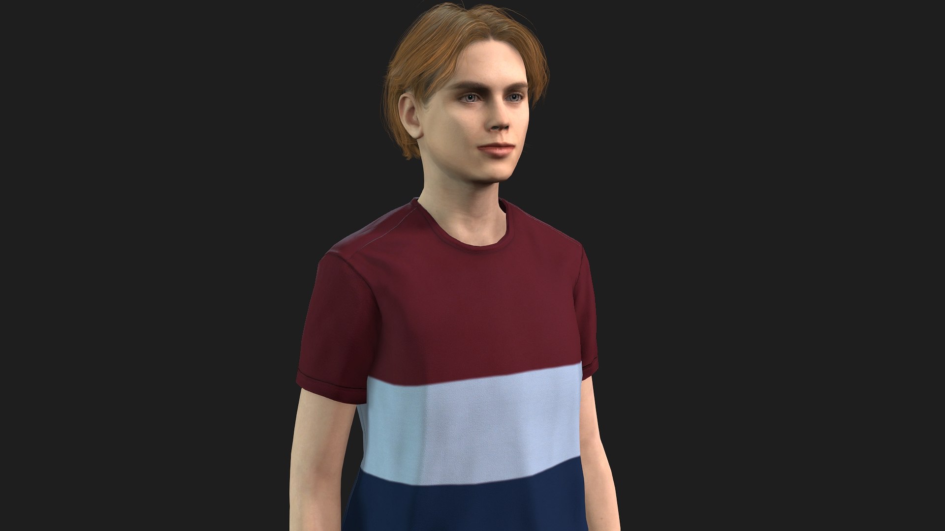 Realistic 3D Young Boy Character 3D Model - TurboSquid 2365446