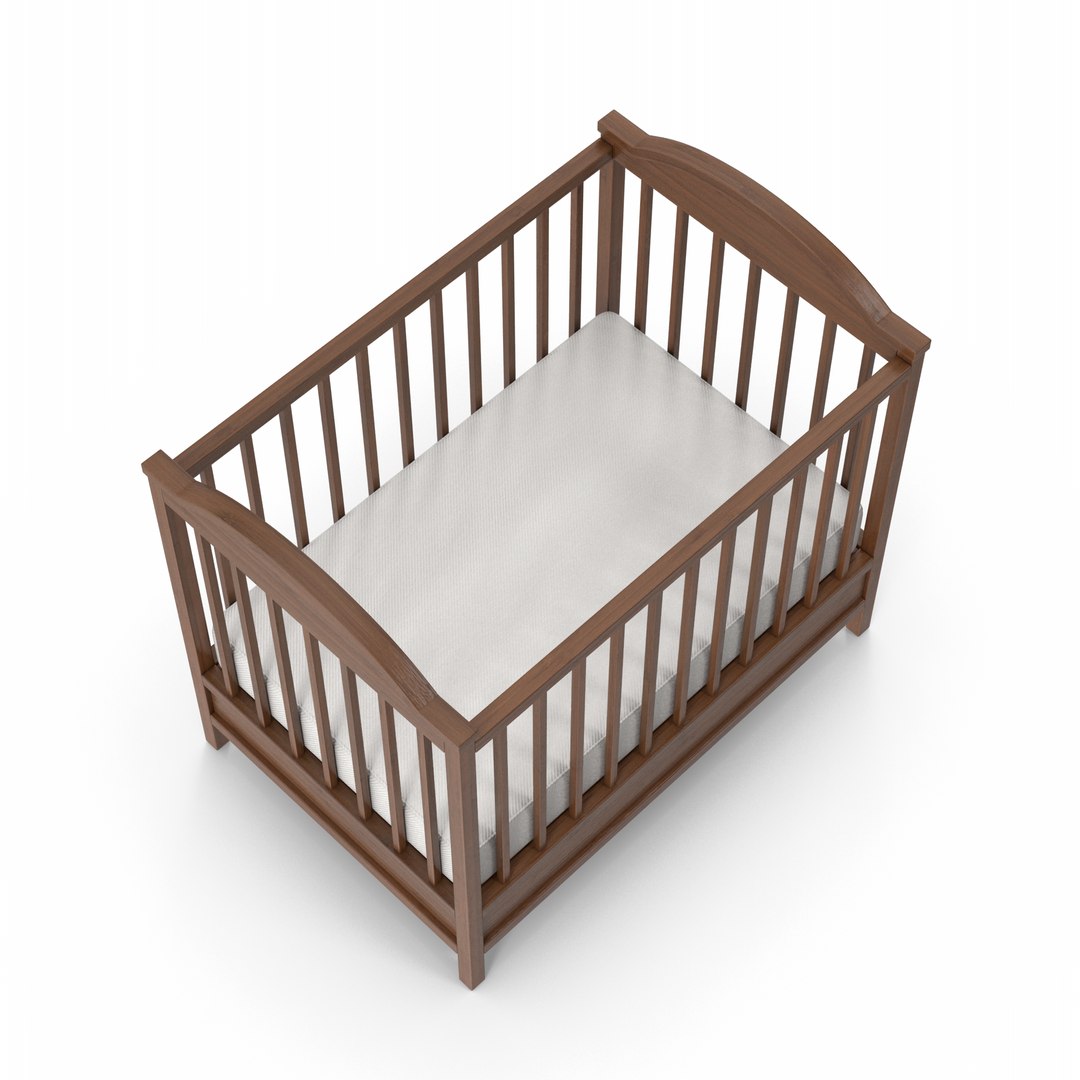 3D Model Baby Cot - TurboSquid 2063319