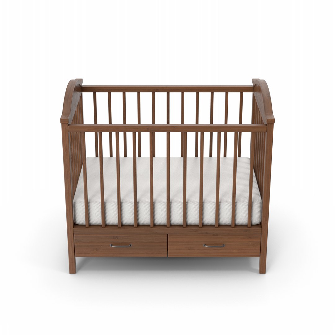 3D Model Baby Cot - TurboSquid 2063319