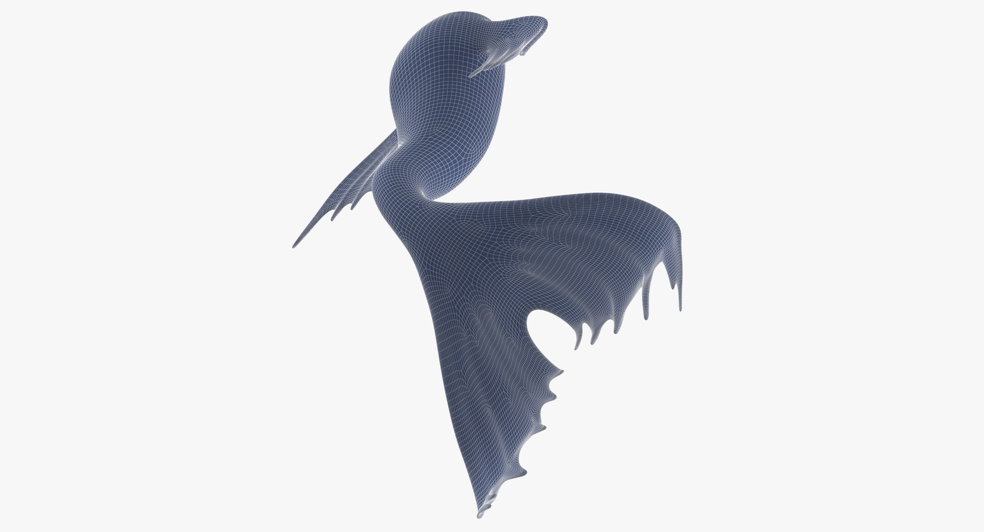 Mermaid Tail 03 Straight 3D Model - TurboSquid 1251463