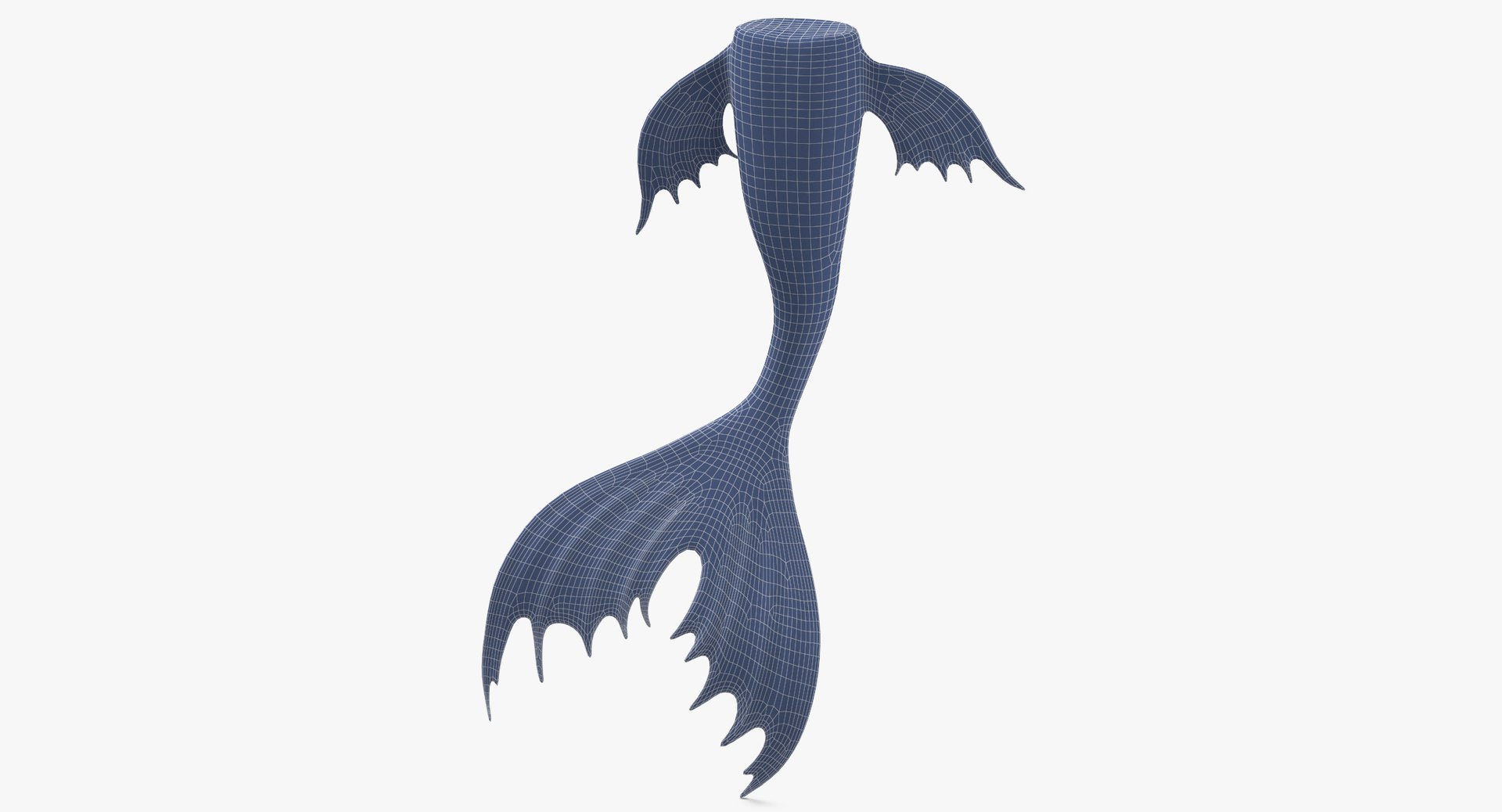 Mermaid Tail 03 Straight 3D Model - TurboSquid 1251463