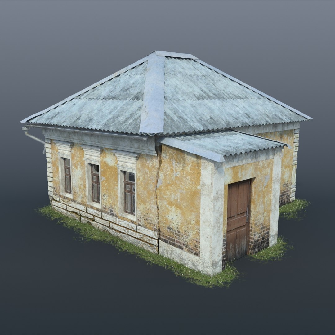 3d Model Old House
