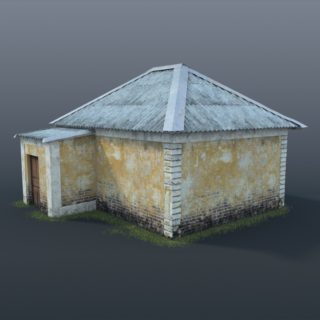 3d Model Old House