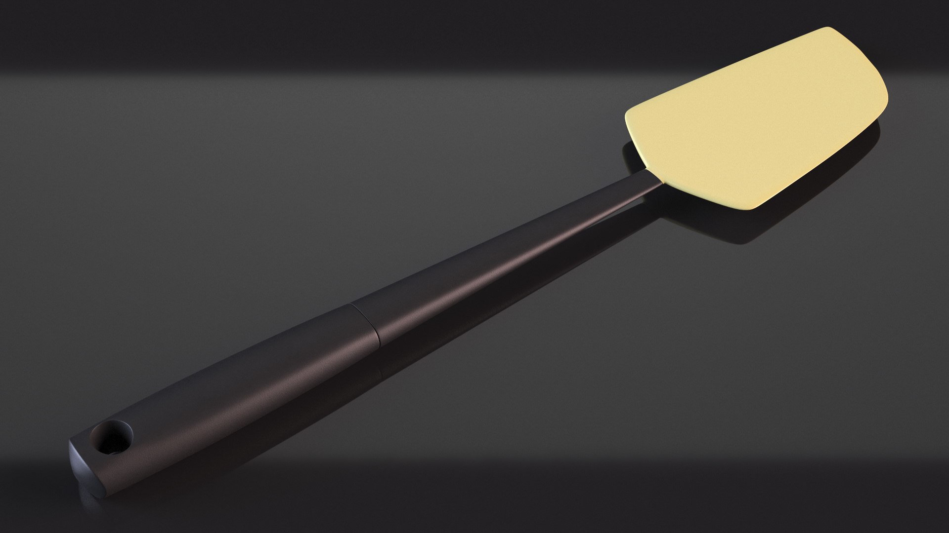 Classic Silicone Spatula 3D Model - TurboSquid 2128339