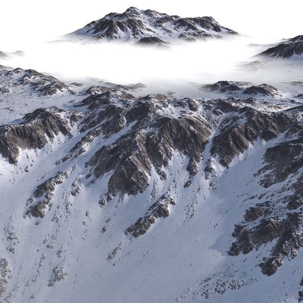 Snow Mountain Blender Models for Download | TurboSquid
