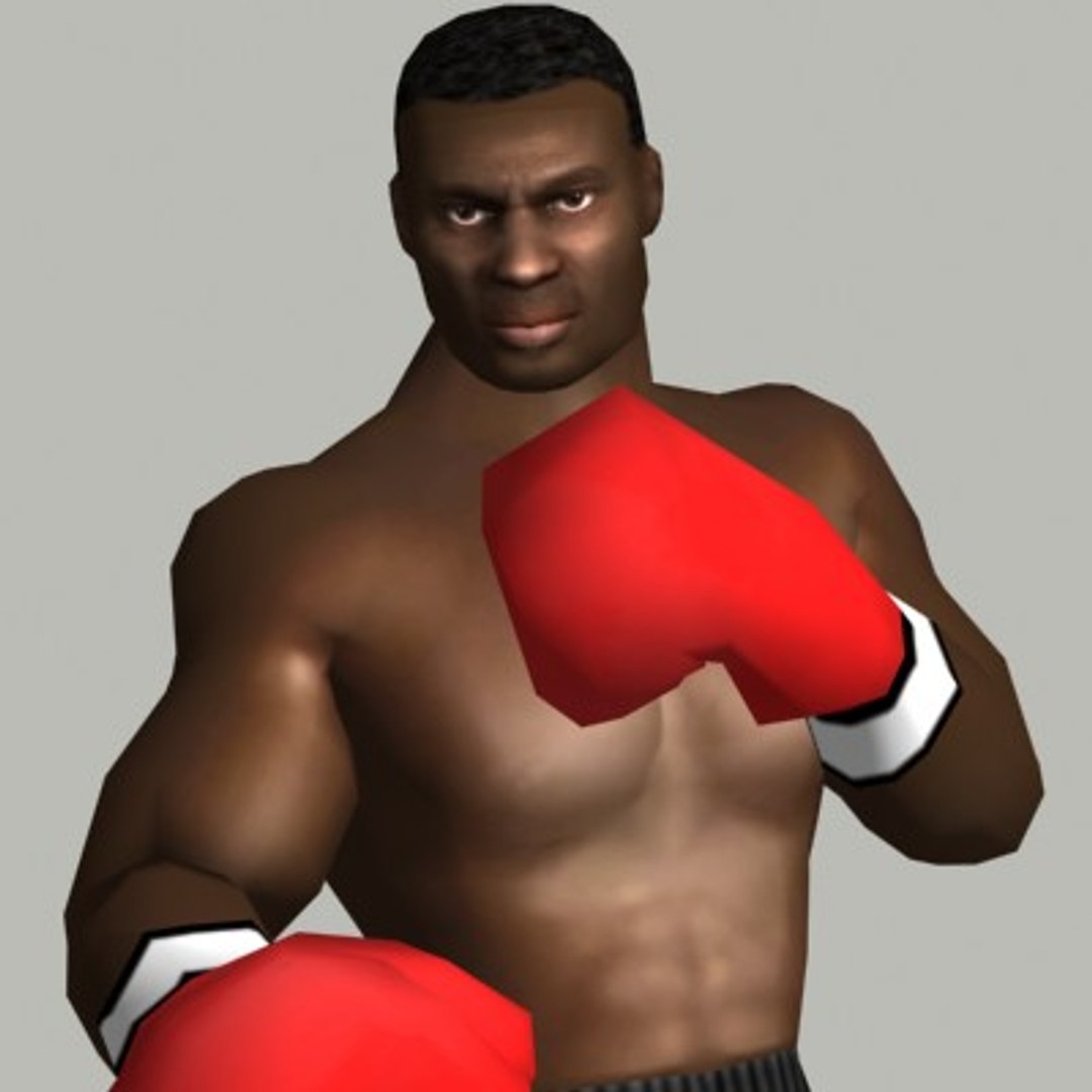 Boxer Character 3d Model