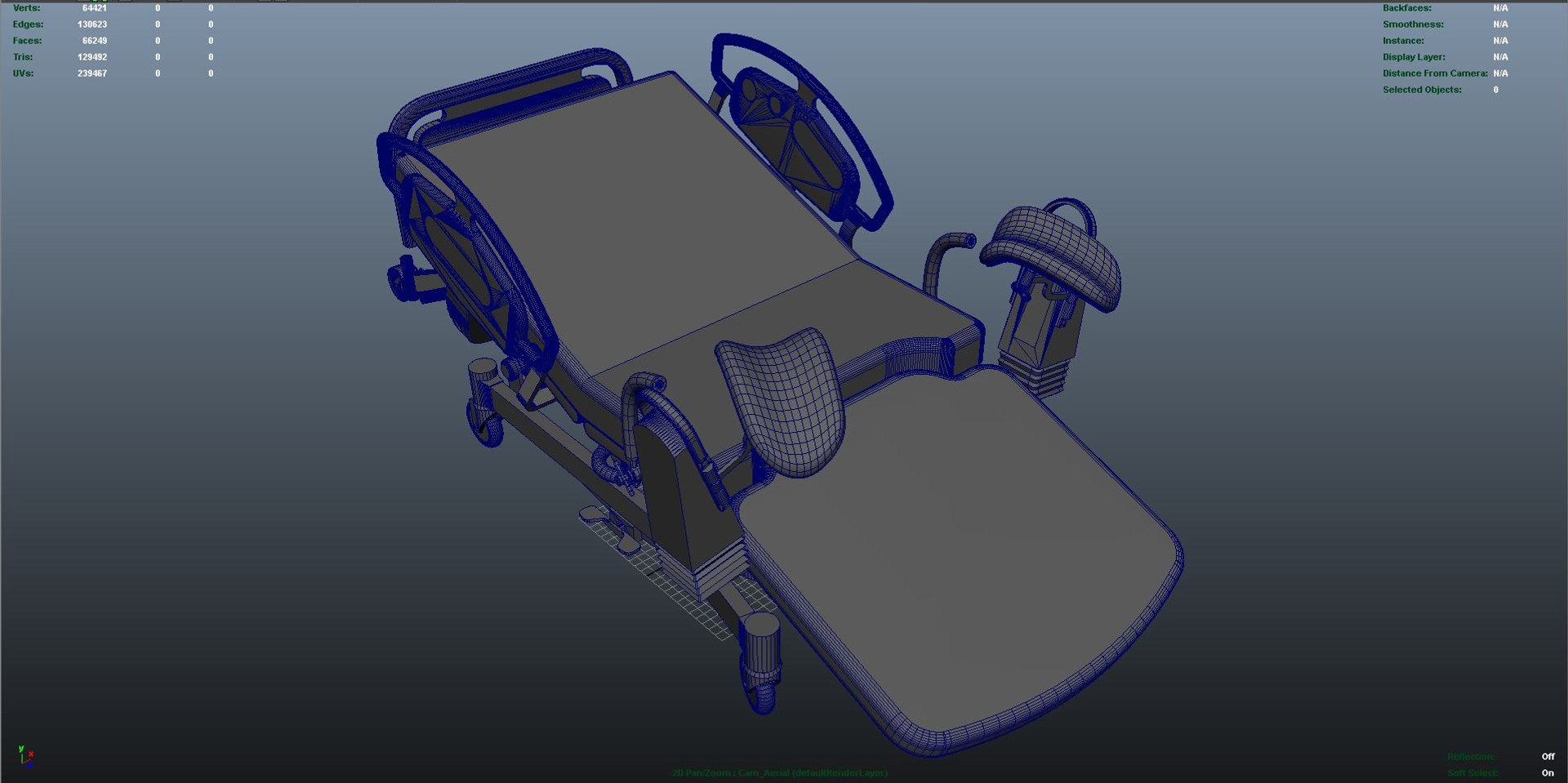 Labor Table 3d Model