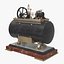 3D French Horizontal Boiler Clock - TurboSquid 1282340