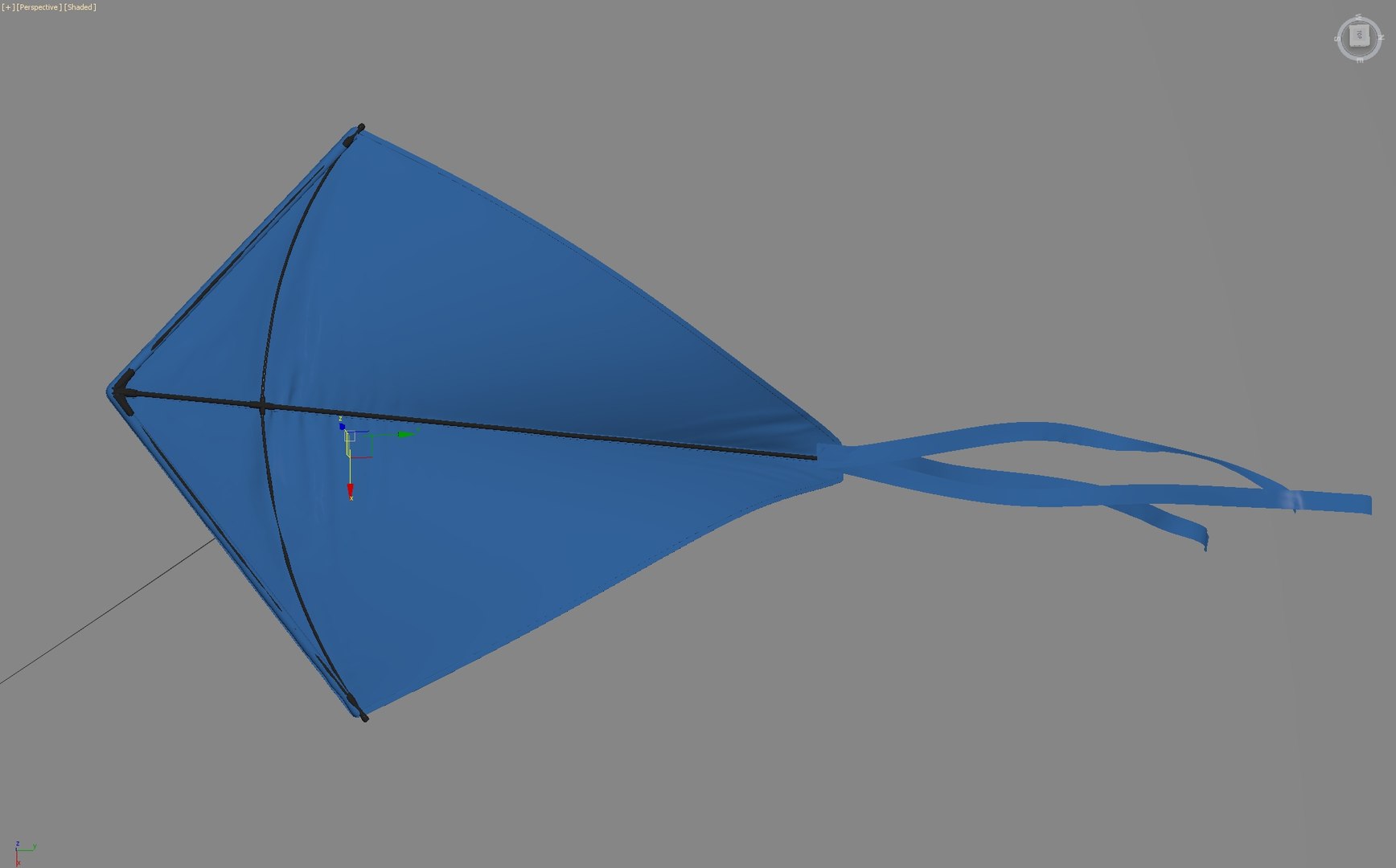 3d Model Kite Wind