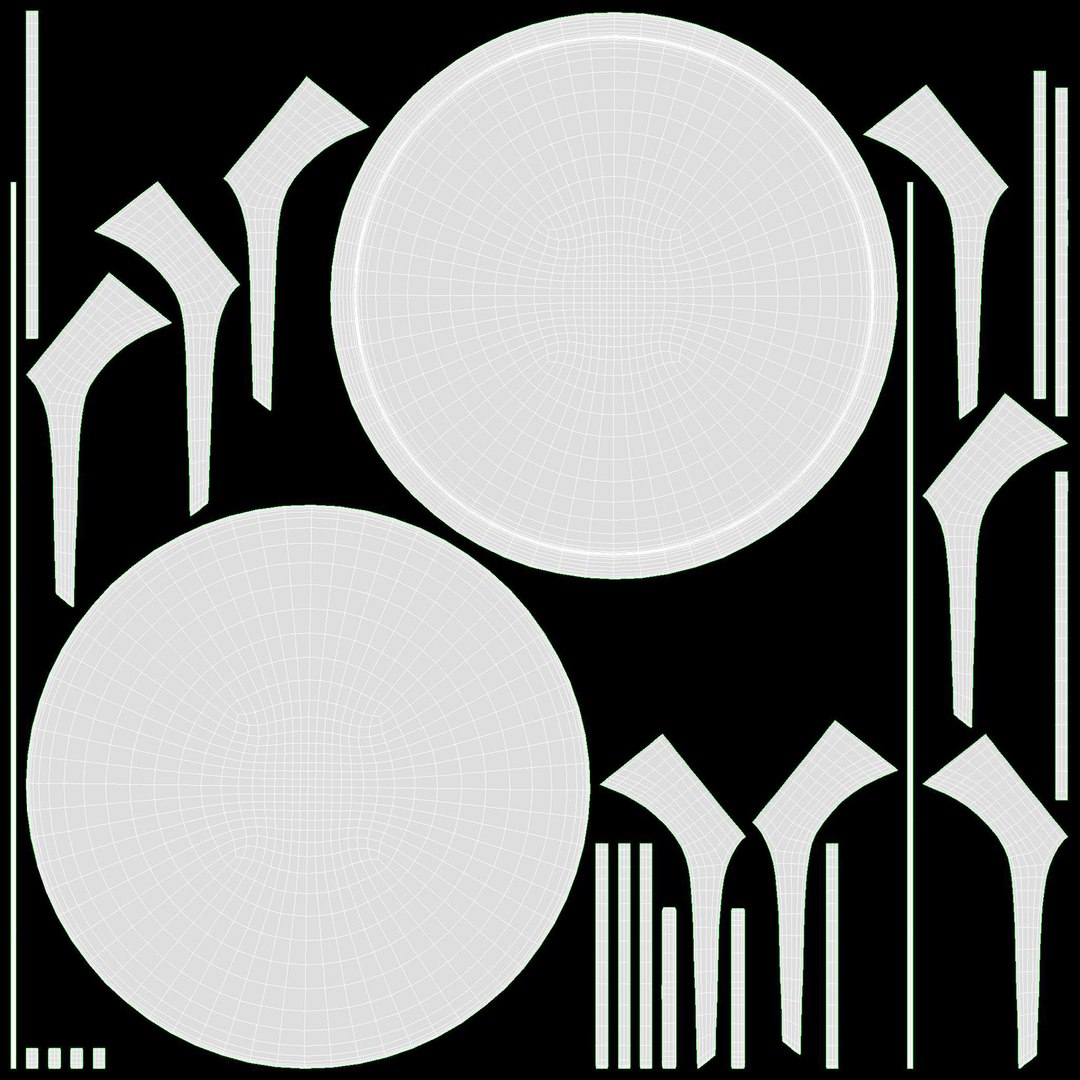 3D Round dining table 01 - TurboSquid 1777169