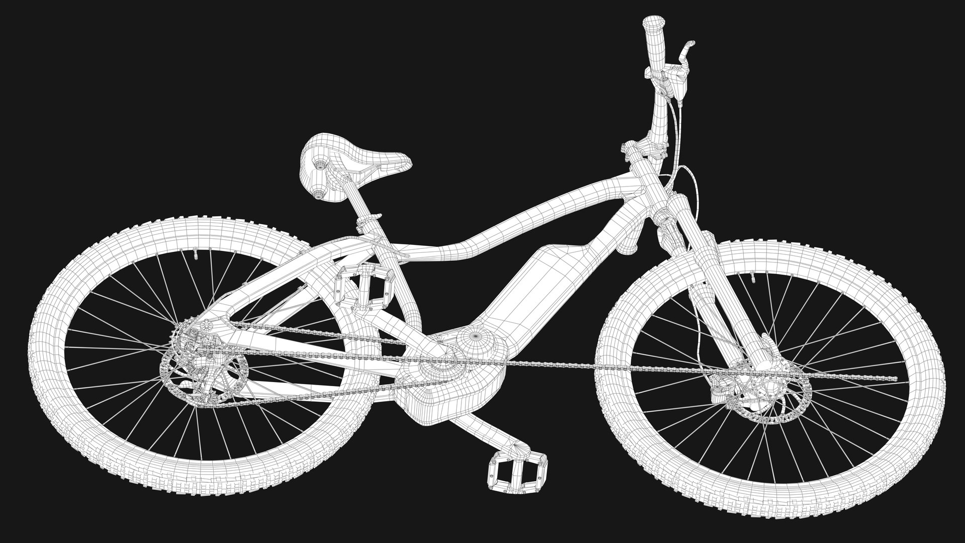 3D Electric Bike Model - TurboSquid 2308169