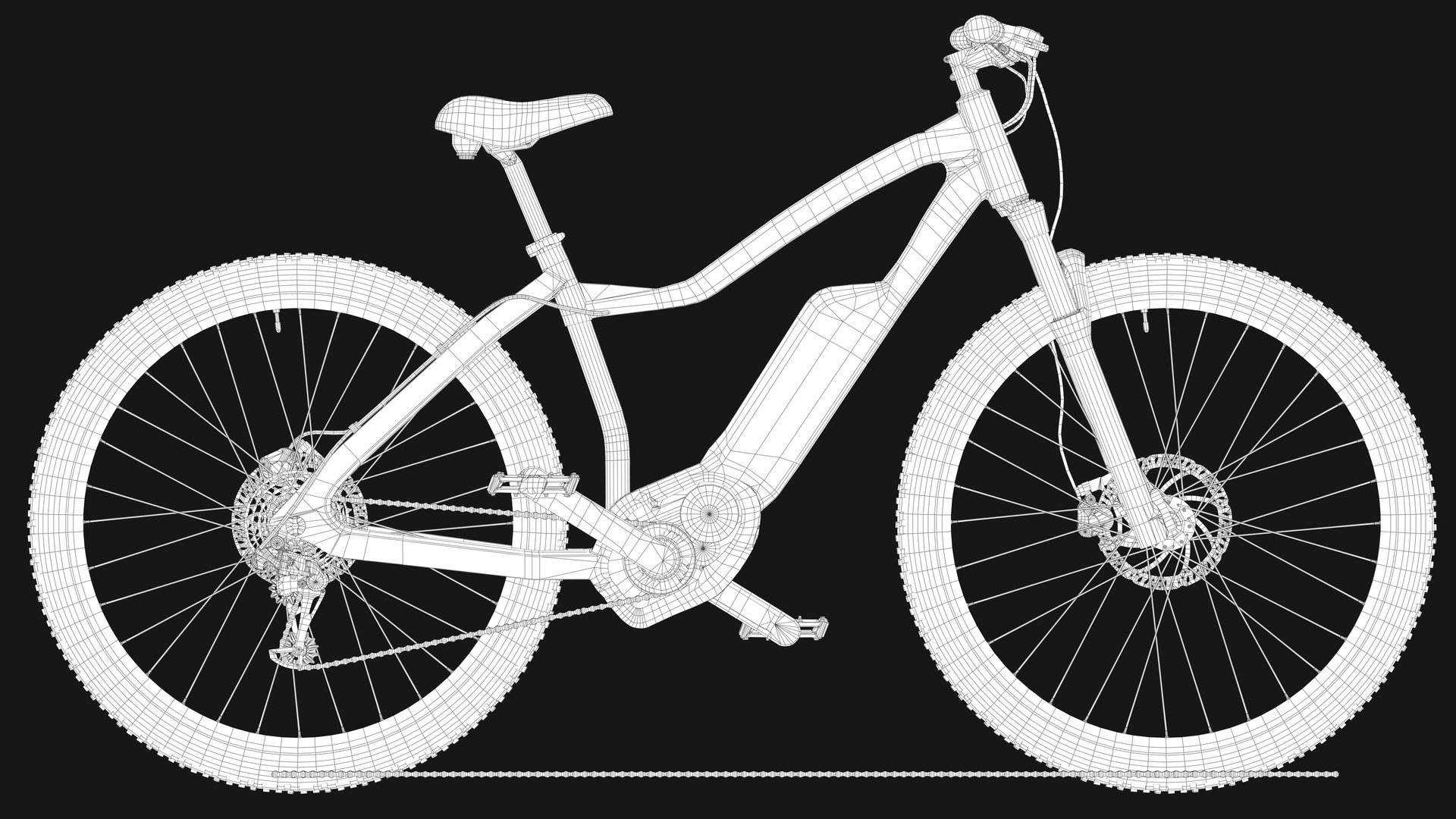 3D Electric Bike Model - TurboSquid 2308169