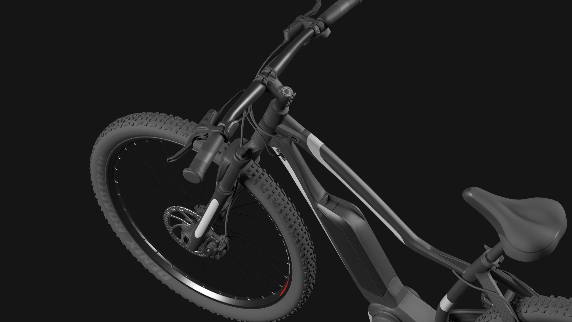 3D Electric Bike Model - TurboSquid 2308169