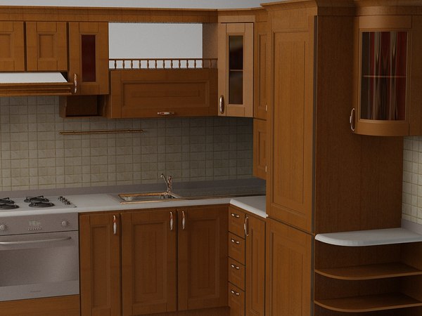 3d kitchen pavel model