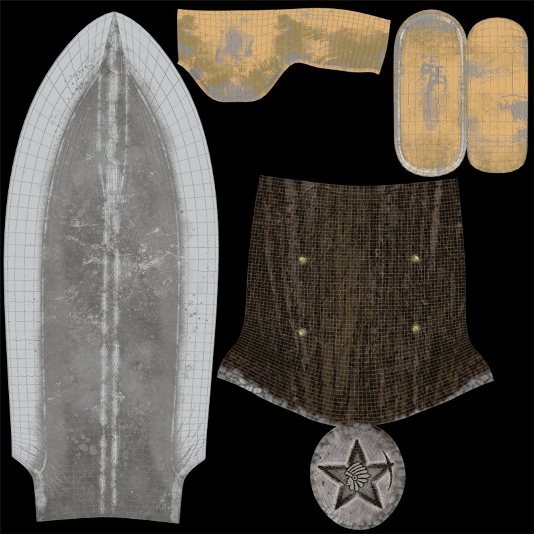 modelo 3d Bowie Knife - TurboSquid 2033198