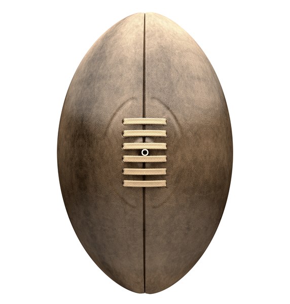 rugby ball 3d model