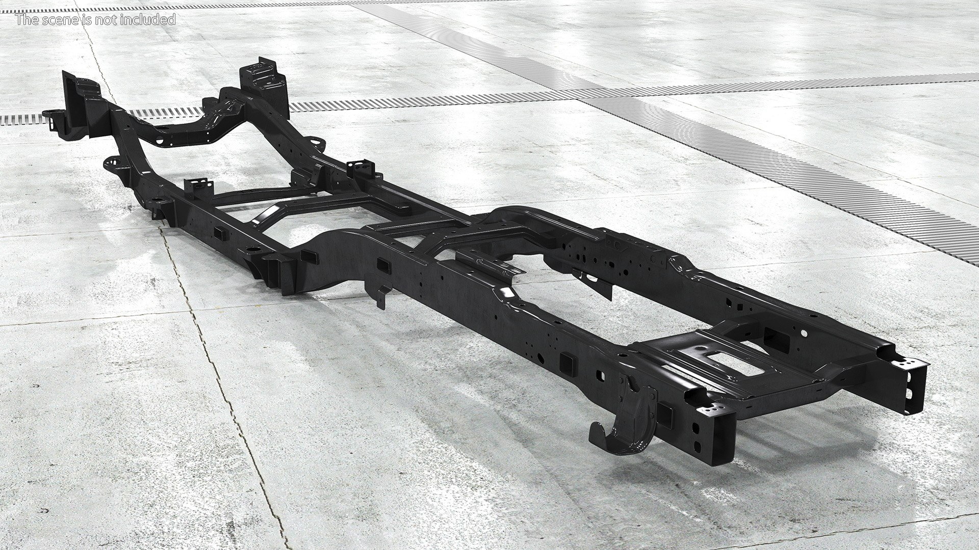 3D Chassis Frame Pickup Model - TurboSquid 2184180