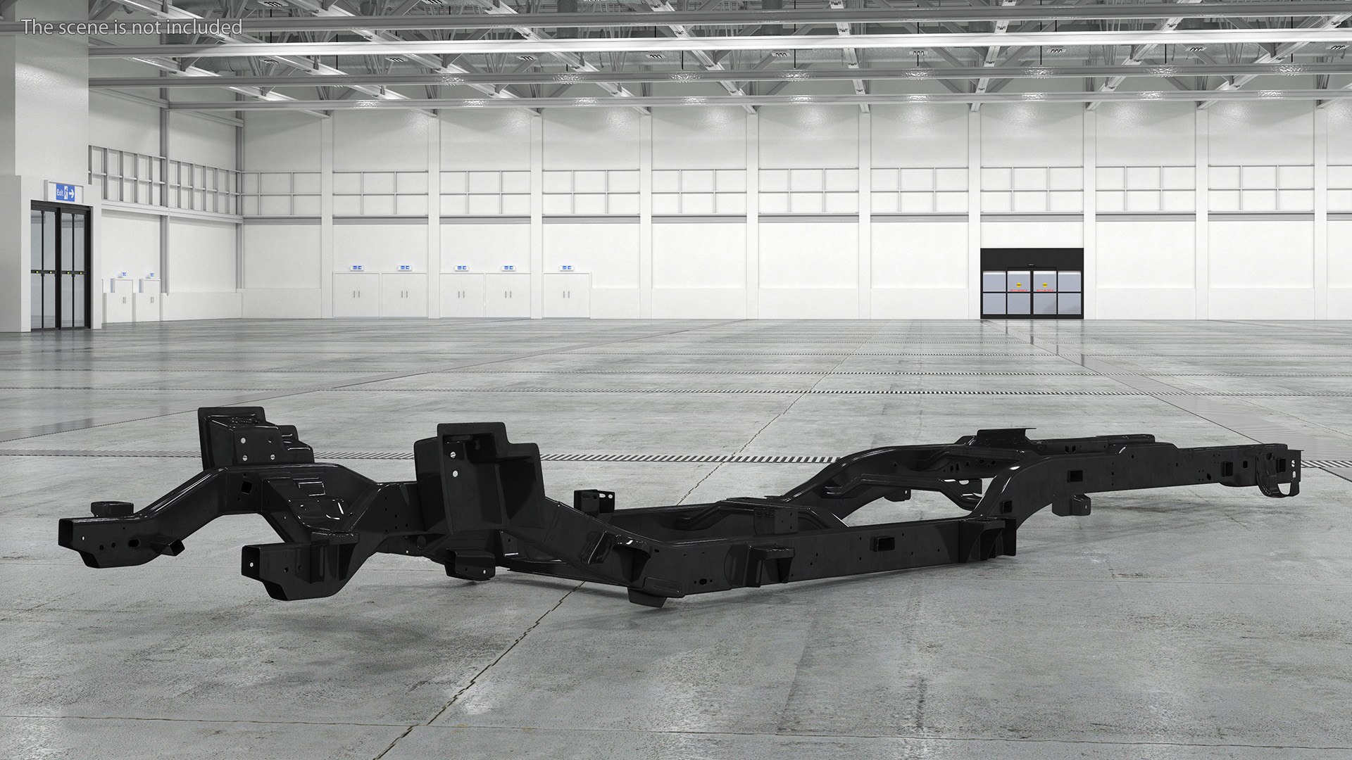 3D Chassis Frame Pickup Model - TurboSquid 2184180