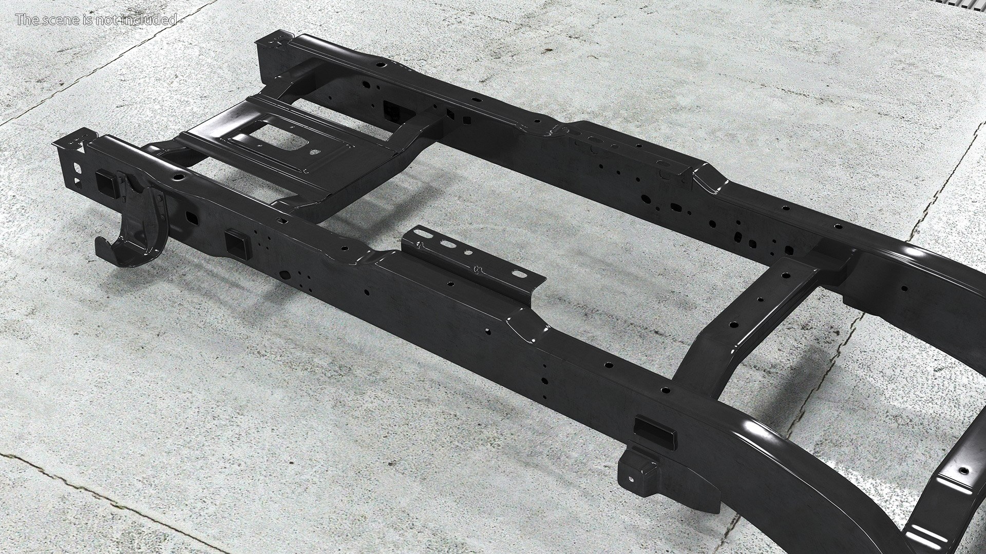 3D Chassis Frame Pickup Model - TurboSquid 2184180