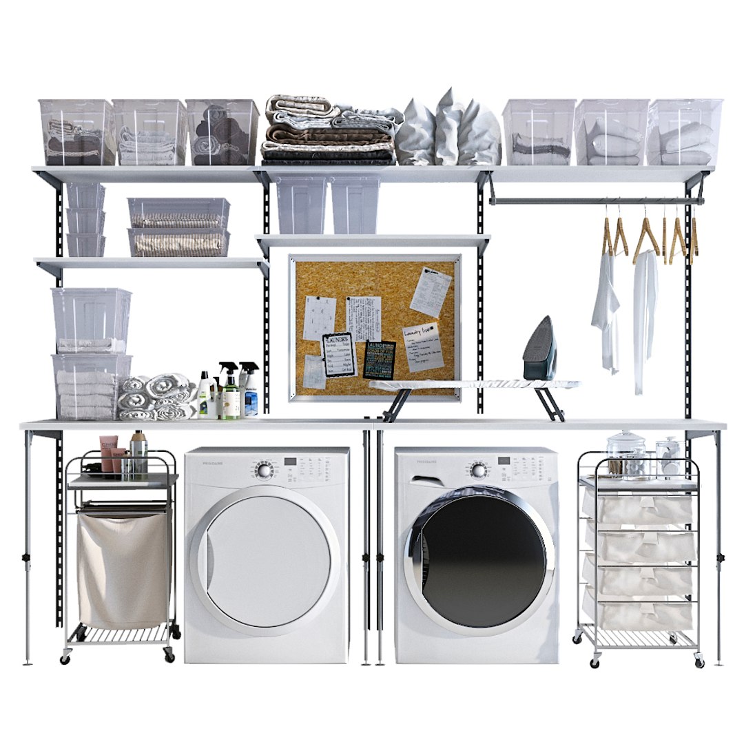 Laundry Decor 3D Model - TurboSquid 1463577