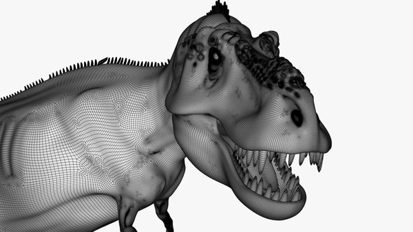 Rigged Tyrannosaurus Rex with 4K textures Modelo 3D - TurboSquid 1969509