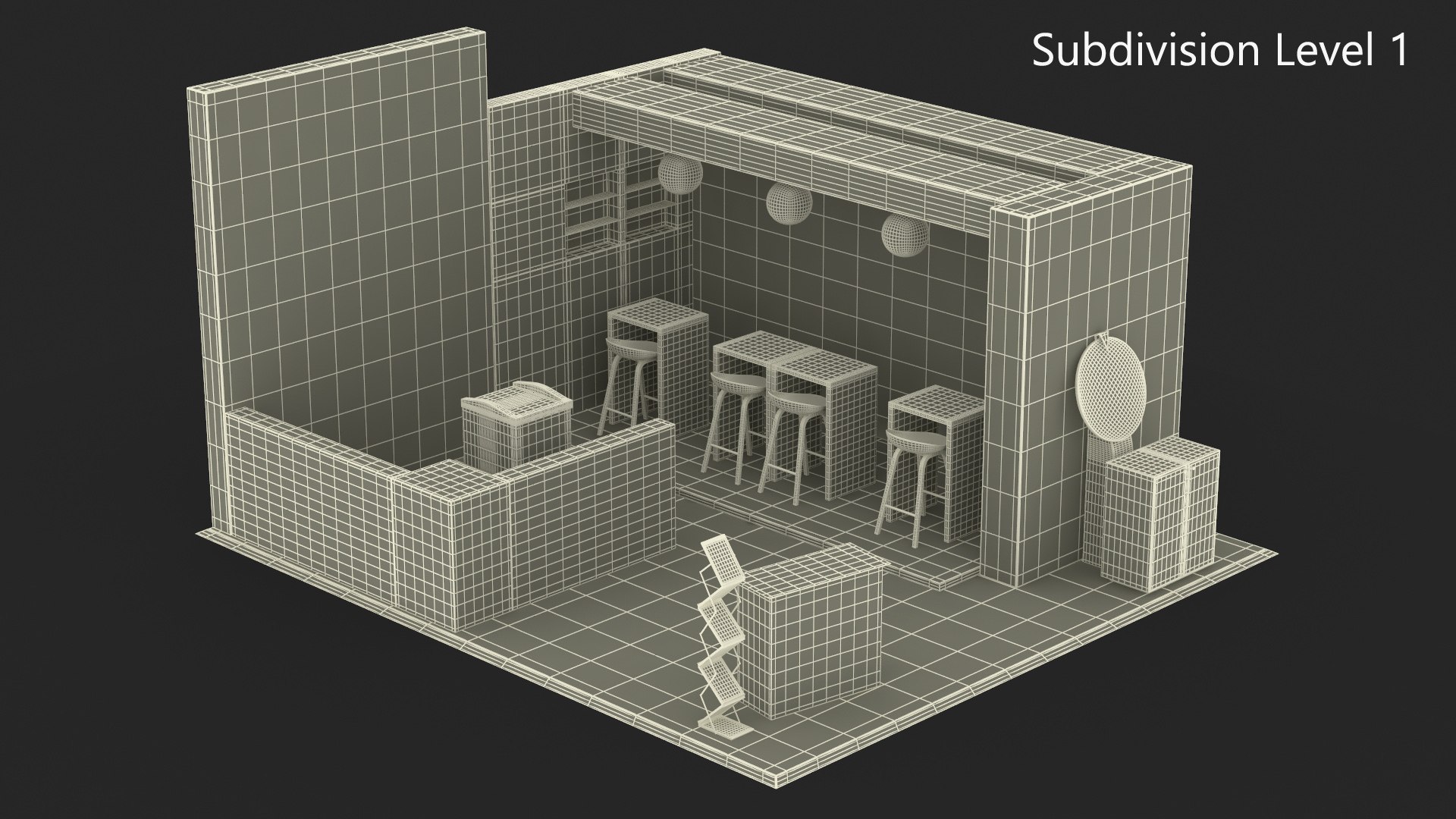 Cozy Stand For Trade Show 3D Model - TurboSquid 2277615