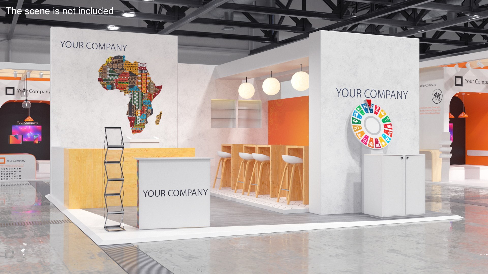 Cozy Stand For Trade Show 3D Model - TurboSquid 2277615