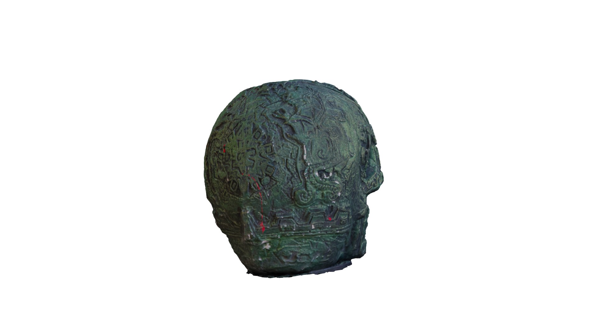 Aztec Style Skull High Poly 3D Model - TurboSquid 2194688