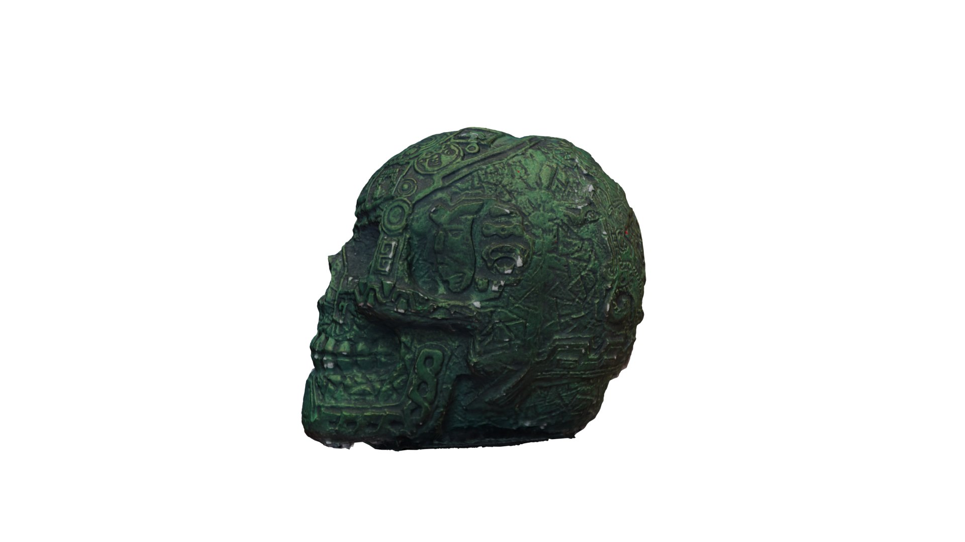 Aztec Style Skull High Poly 3D Model - TurboSquid 2194688