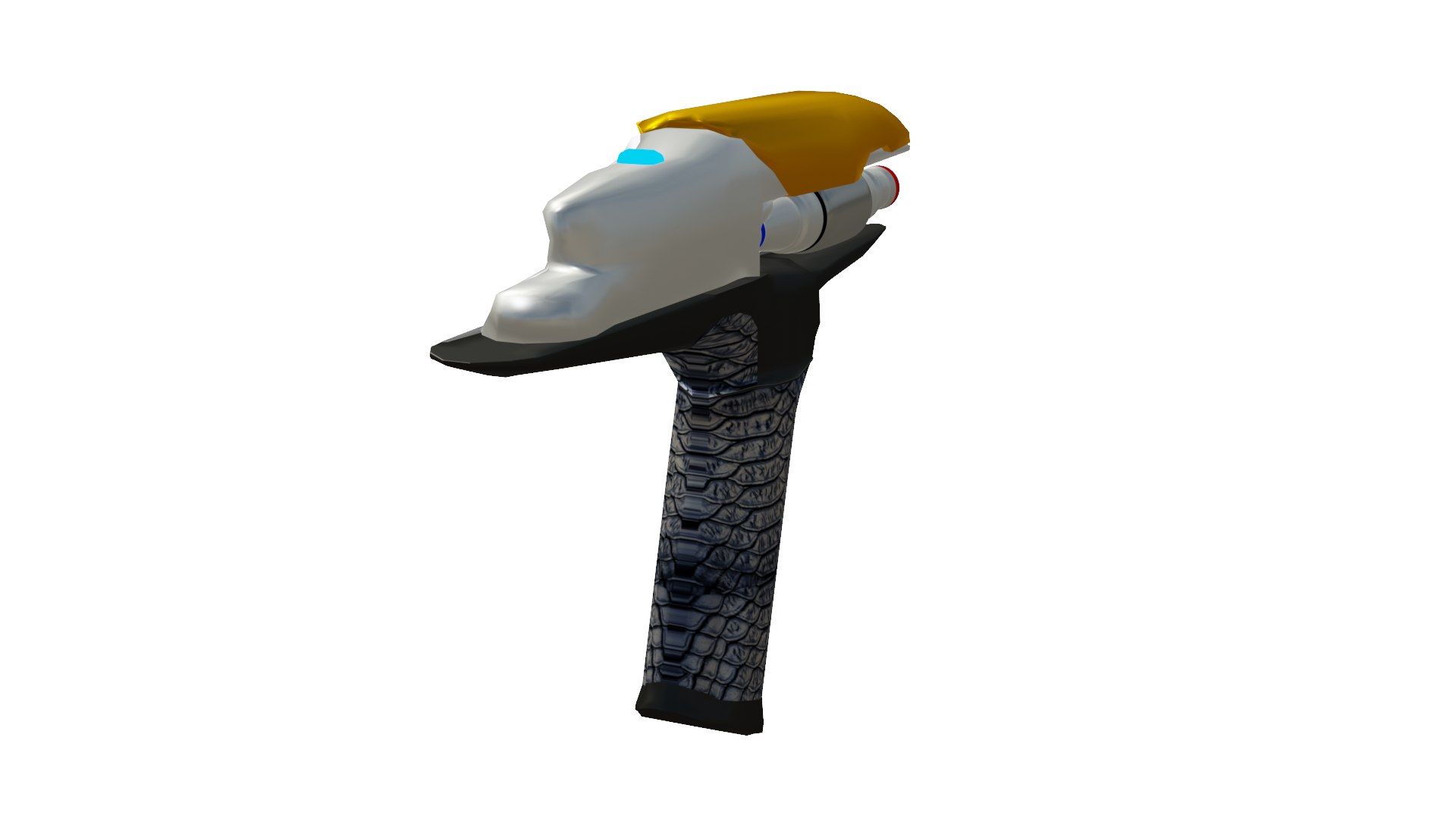 3D Electric Gun Hand Phaser Model - TurboSquid 1690718