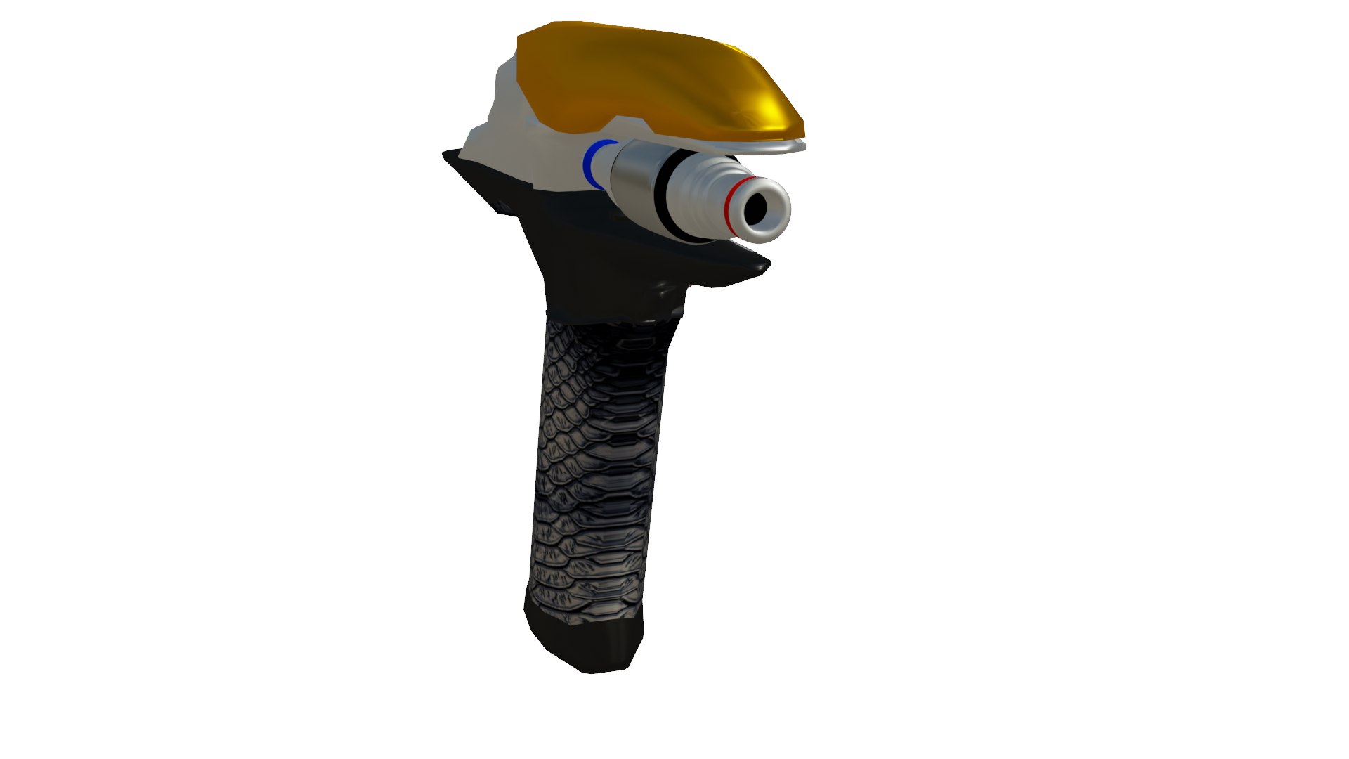 3D Electric Gun Hand Phaser Model - TurboSquid 1690718